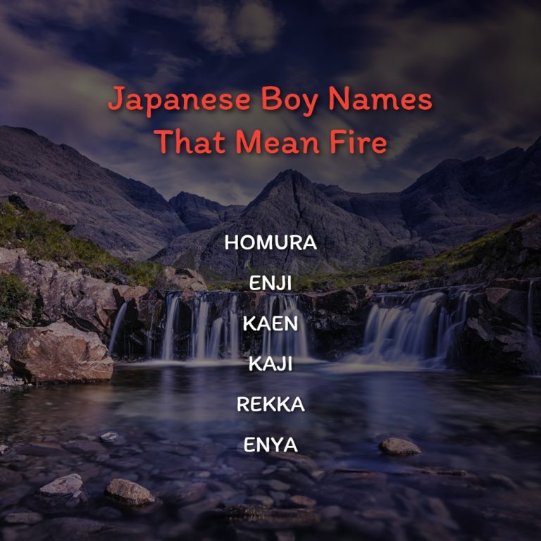 130+ Japanese Names That Mean Fire (With Meanings You'll Love ...
