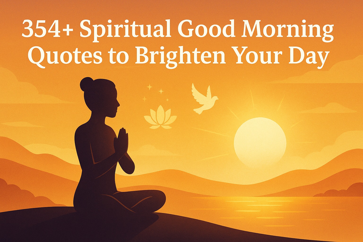 354+ Spiritual Good Morning Quotes to Brighten Your Day - Dynamic Diaries